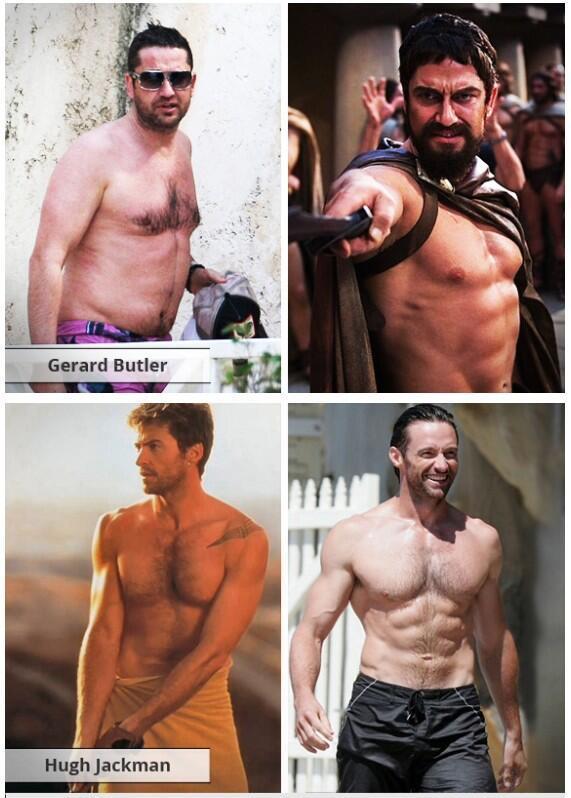 Hugh Jackman Before And After Steroids