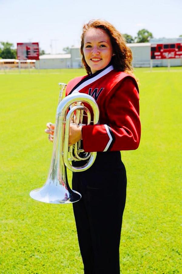 Marching Baritone Player