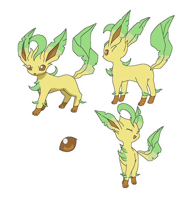 How To Draw Leafeon