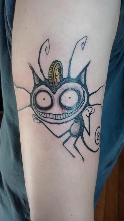 Tim Burton Inspired Tattoos