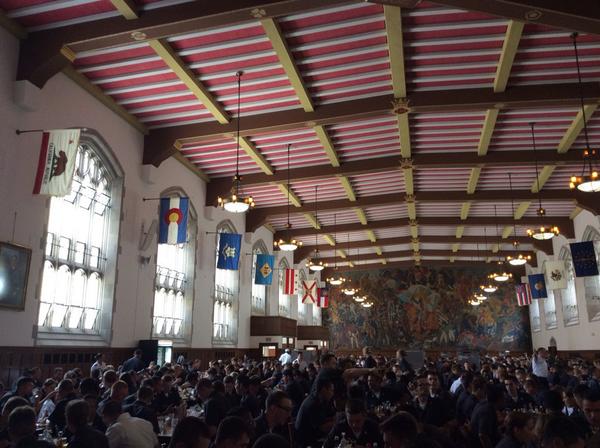 Mess Hall at WestPoint. Derrick Rose, Steph Curry, James Harden & Kyrie ...