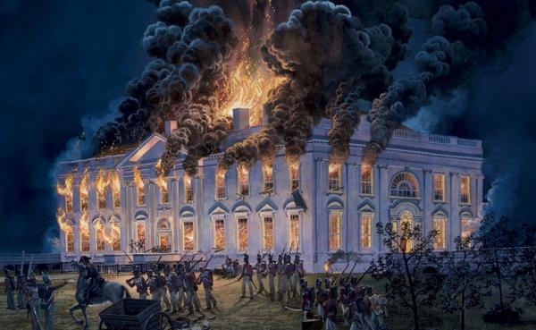 White House was burned and Washington DC invaded by British 200 years ...