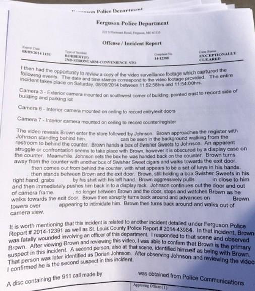 I really don't get how Wilson gets by not filling out an incident ...