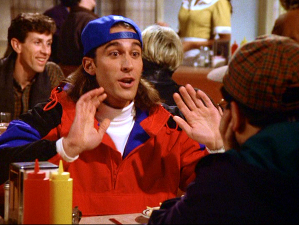 Kramer calls George out on his bro love for Tony : r/seinfeldgifs