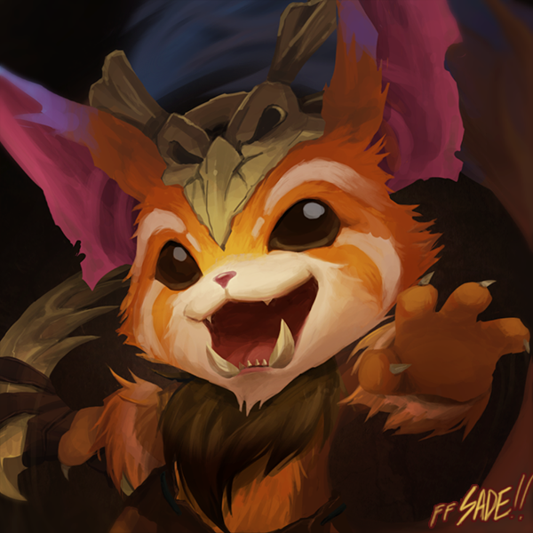 League Of Legends Gnar Drawing