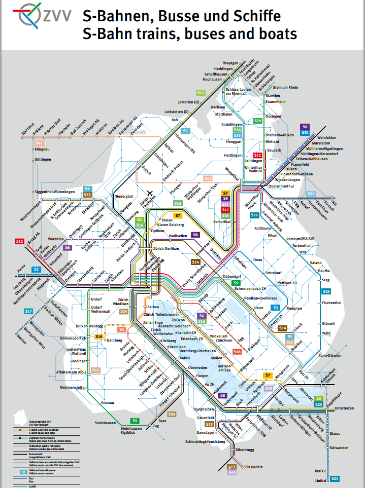 ZVV Nighttime Network Map Fonts In Use, 49% OFF