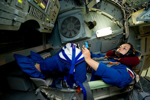 Pic 1 Next Russian woman to fly in Space Elena Serova undergoes ...