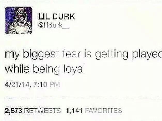 Getting Played While Being Loyal