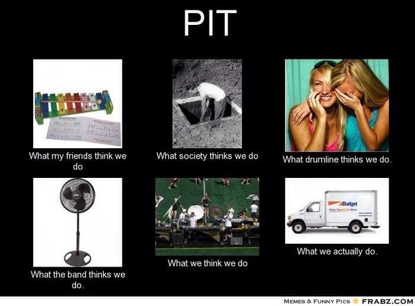 Marching Band Pit Quotes