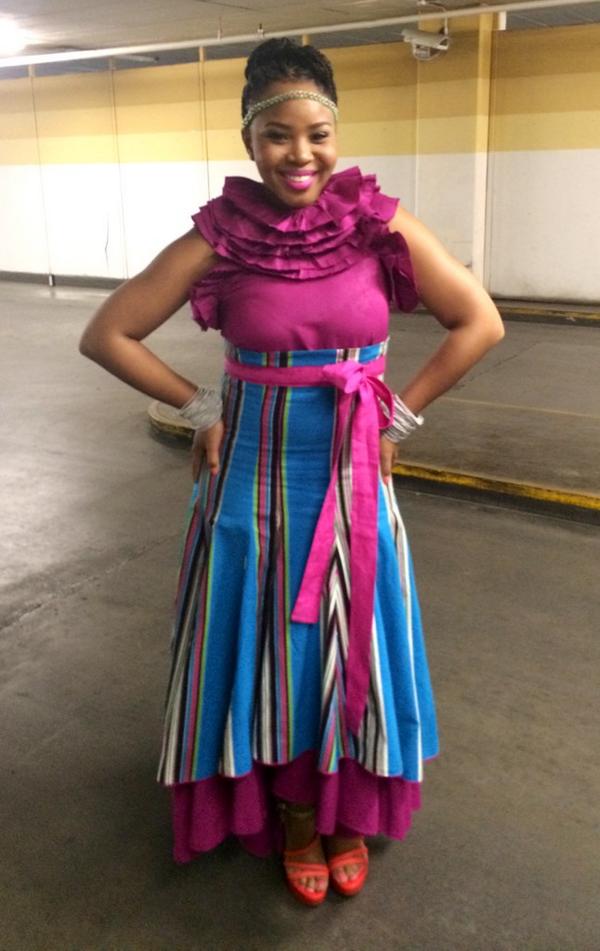 Tshililo: Tonight I am proudly wearing Tshililo by Irene Makhavhu ...