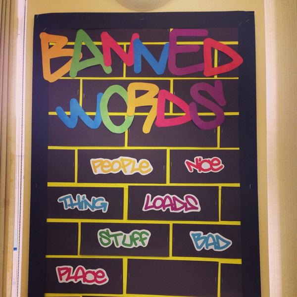 English Classroom Displays