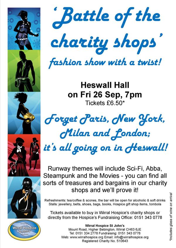 Past event – Battle of the Charity Shops, Heswall | What's On Where