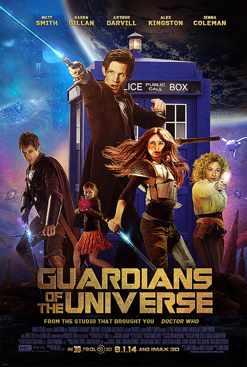 Doctor : This Doctor Who / Guardians Of The Galaxy fan poster is the ...