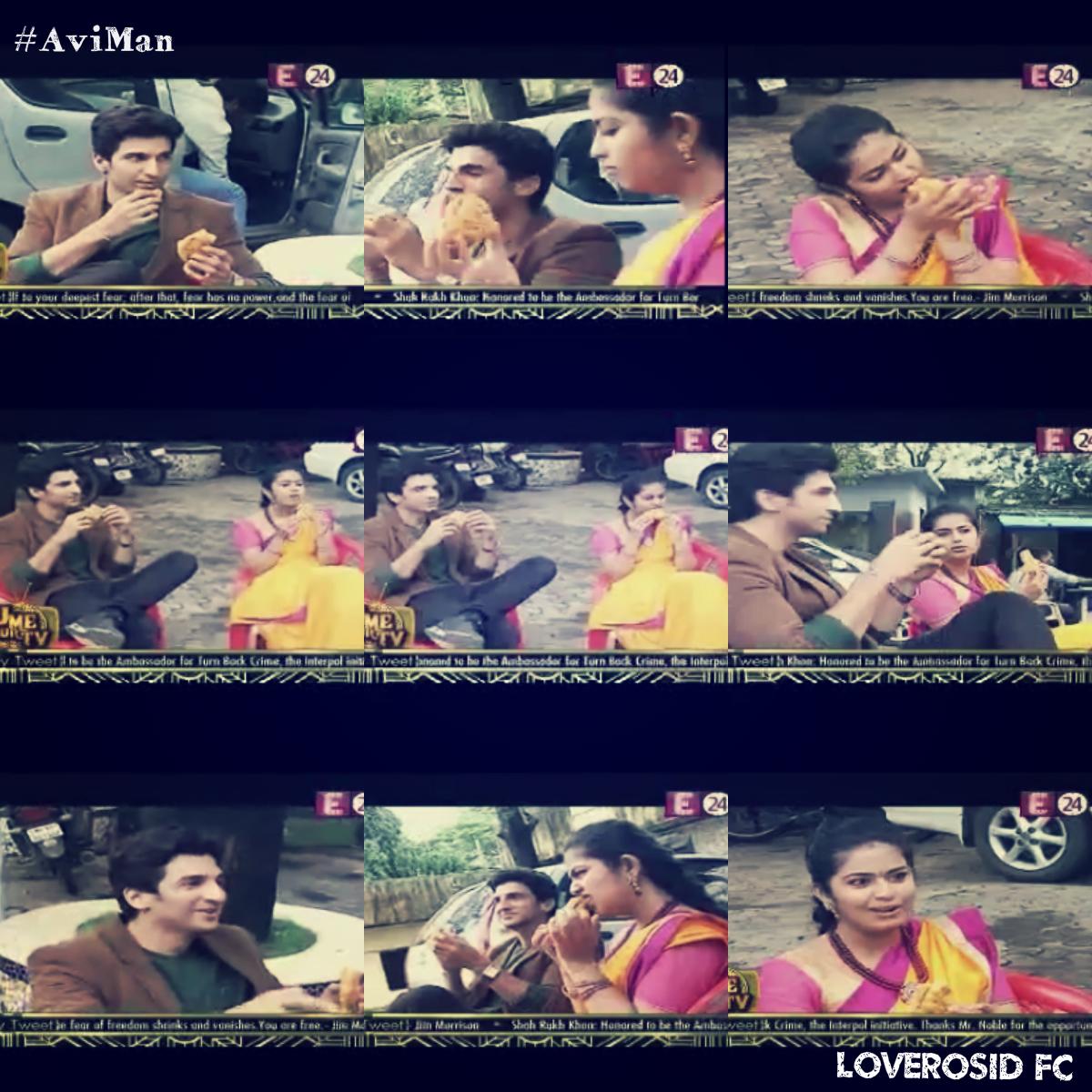 RoSid AviMan FC on Twitter: "Offscrn #AviMan eatng #BreadPakora seg strts at 1:40 ...