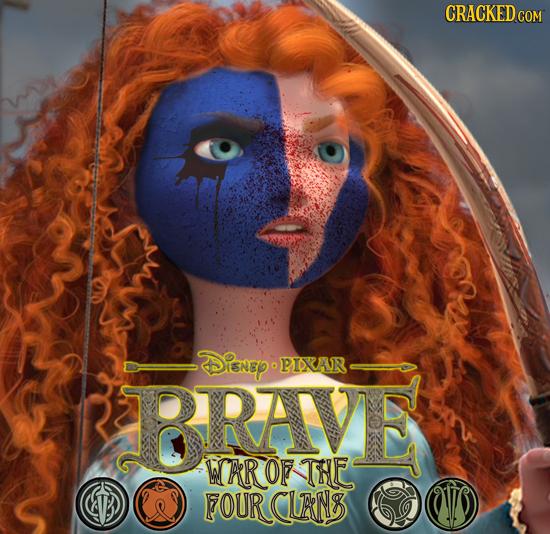 Brave: War of the Four Clans! The 32 Worst Possible Ideas for Disney ...