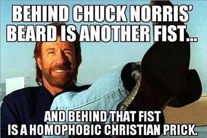 Chuck Norris Beard Meme