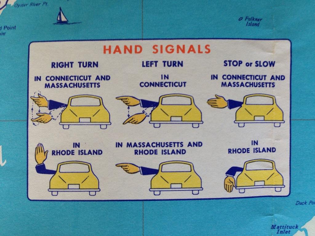 Hand Signals For Driving Test