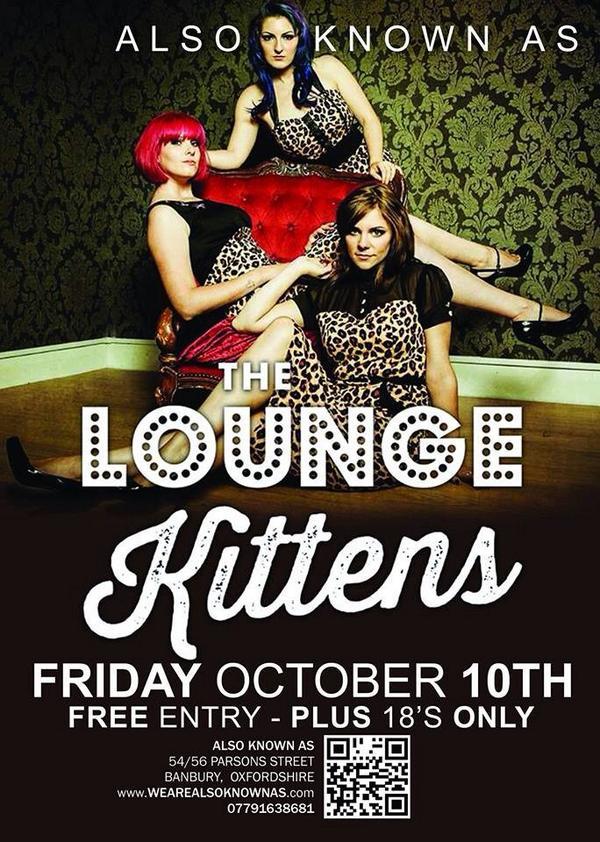 Past event – The Lounge Kittens, Banbury | What's On Where