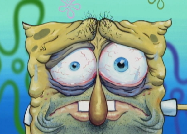 Grossed Out Spongebob