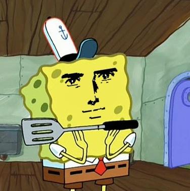 Yaranaika Face Spongebob