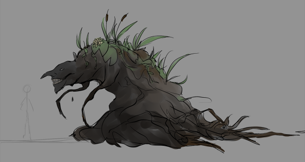 Evil Spirit Drawings