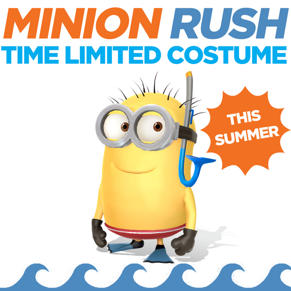 Get your snorkeler minion this summer in #despicableme: #minionrush ...