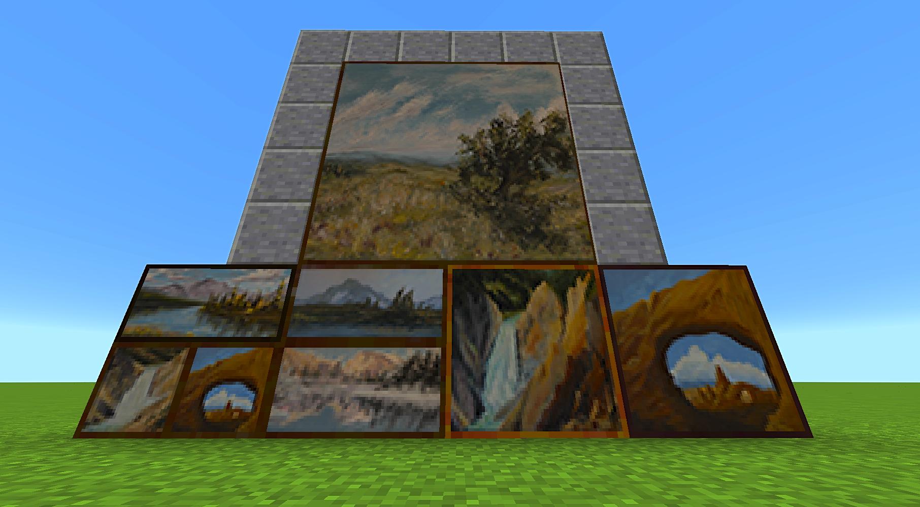 Minecraft Paintings Texture Pack