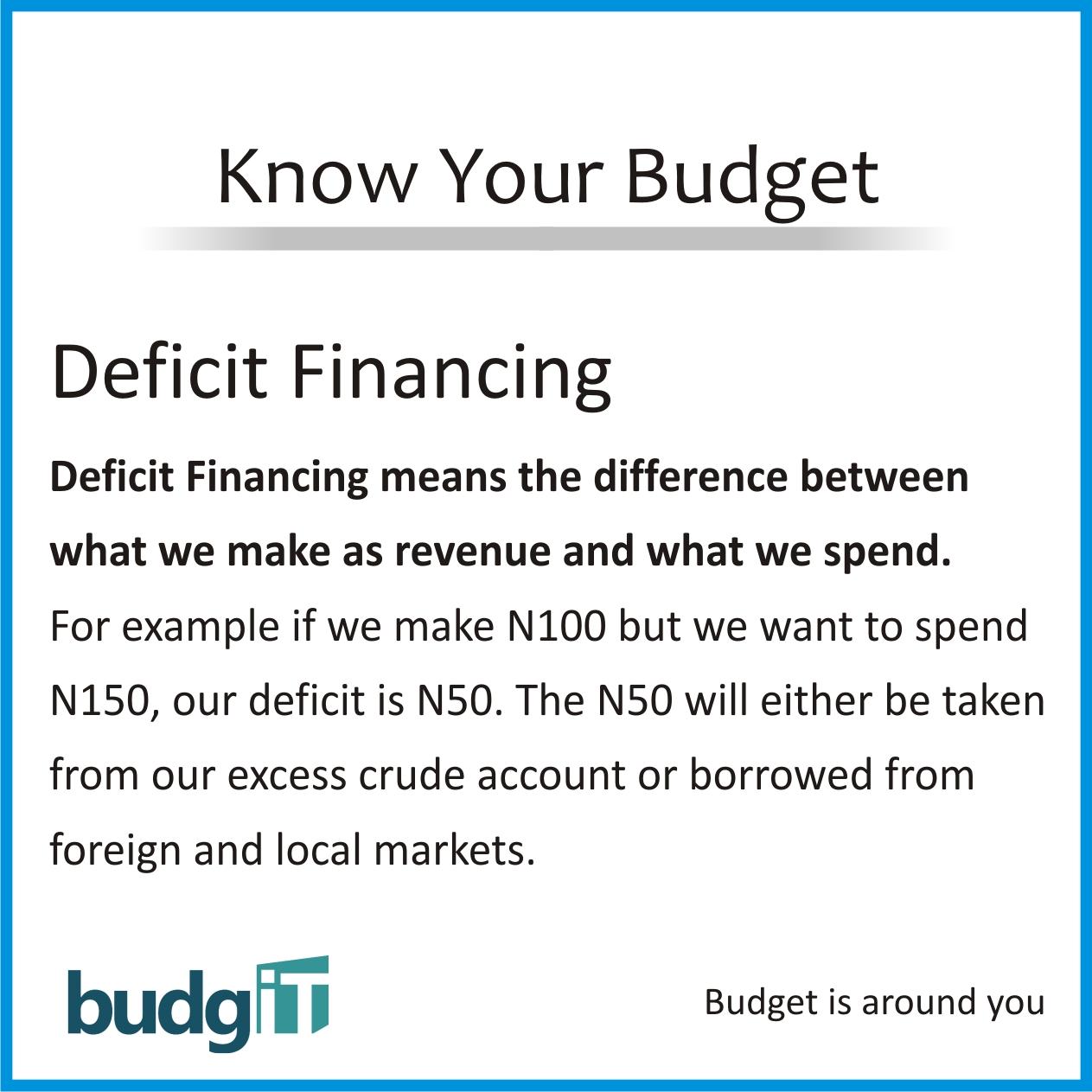Deficit financing store