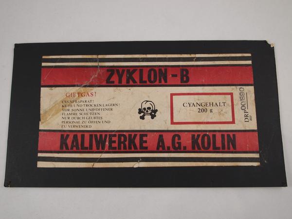 Zyklon B Label Zyklon B, Zyklon B Patch Patch