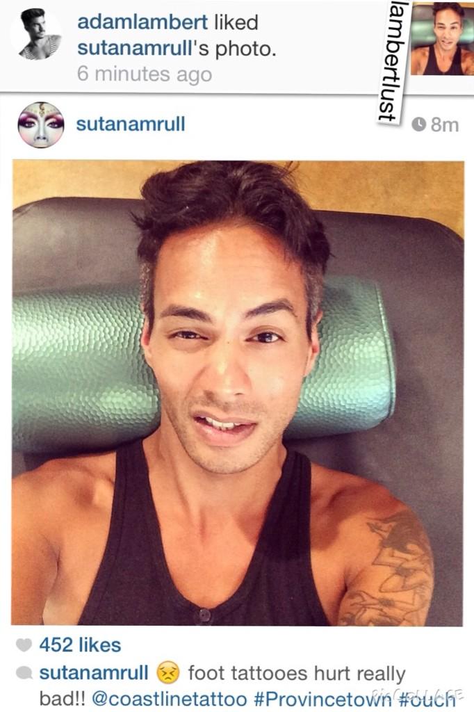 Sutan Amrull And Adam Lambert