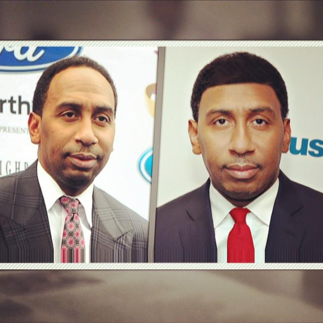 Stephen A Smith Hairline