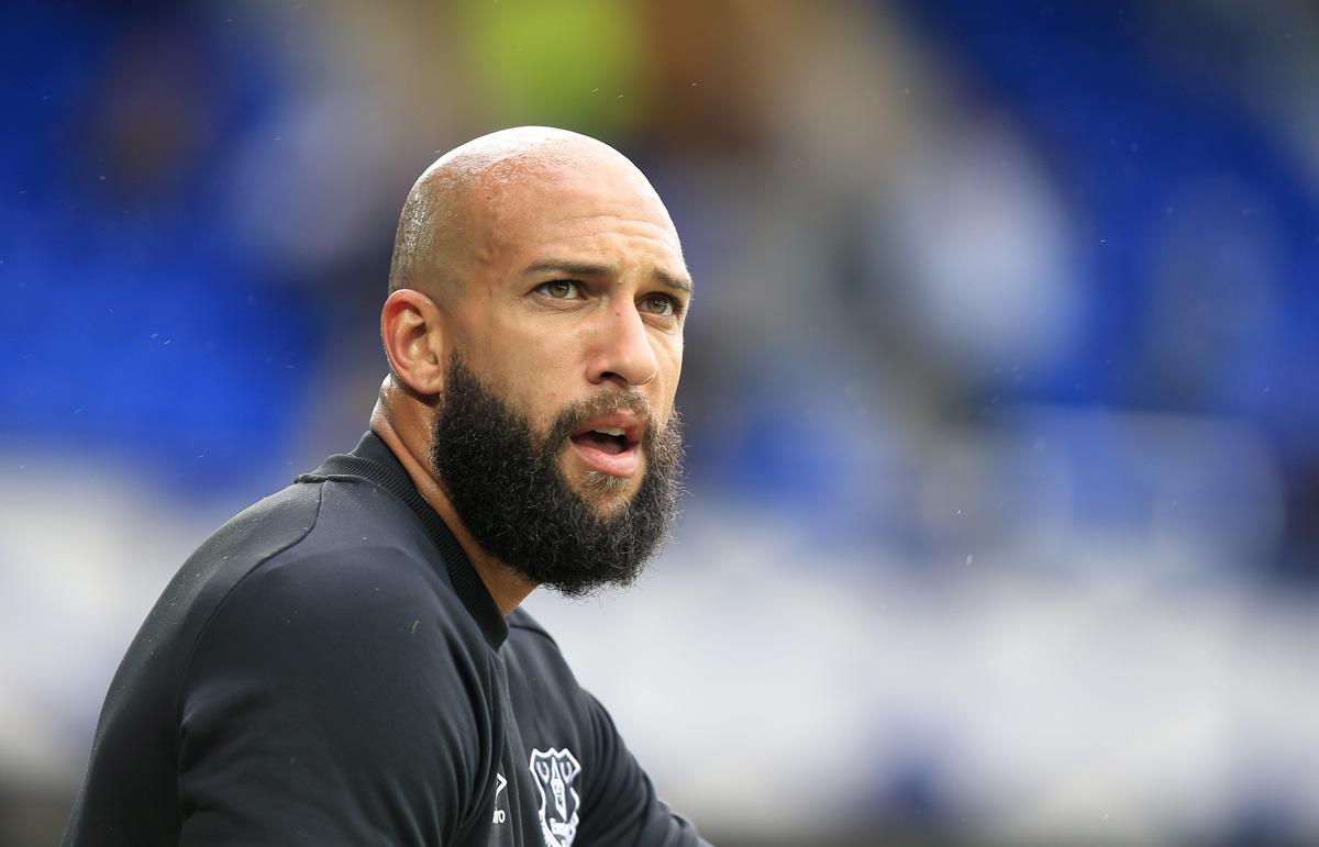 Tim Howard Beard Everton