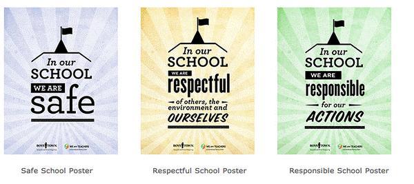 Be Respectful Be Responsible Be Safe