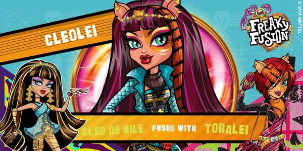 Monster High Freaky Fusion Cleolei
