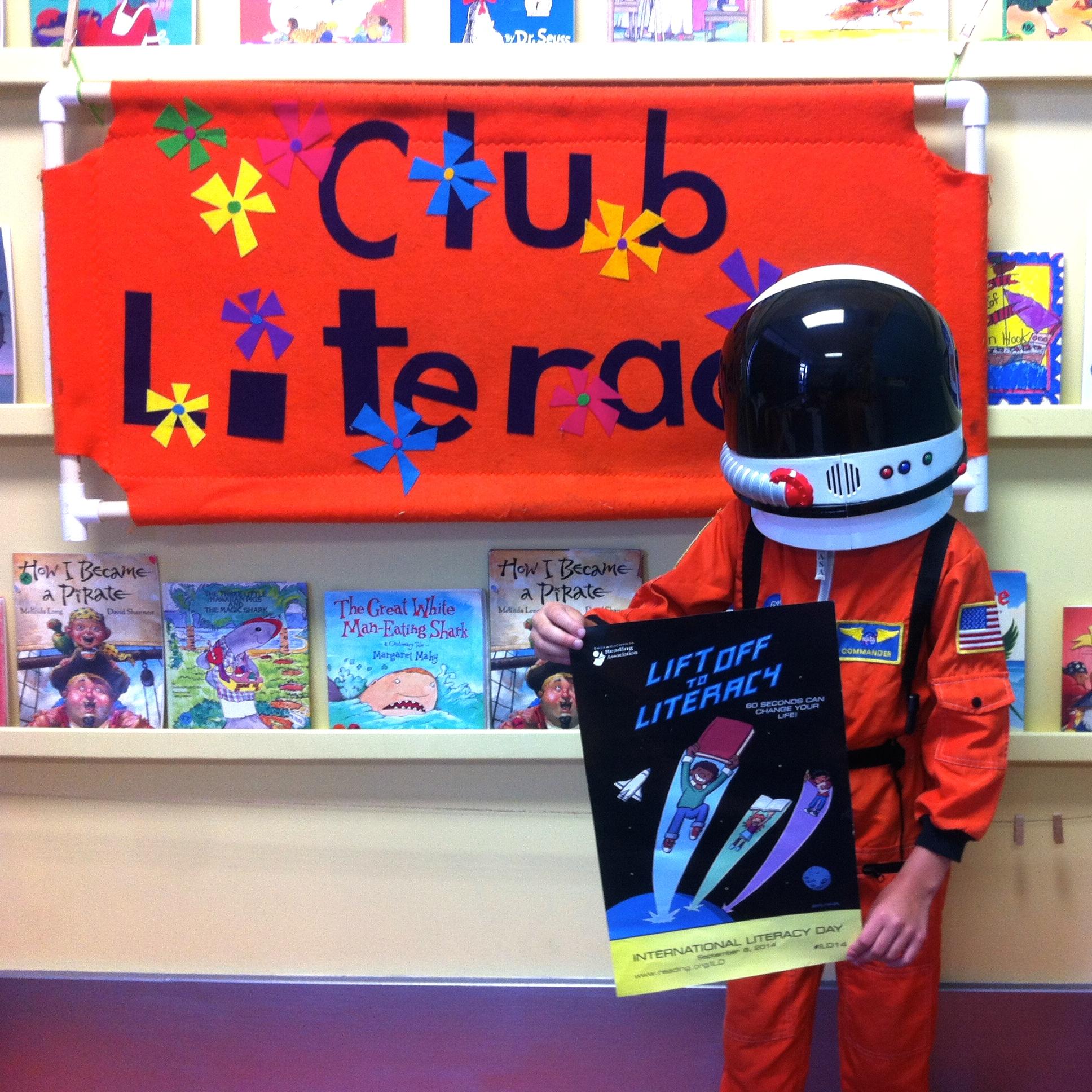Club Literacy on Twitter: "#ILD14 3, 2, 1 Lift Off! Lets Read ...