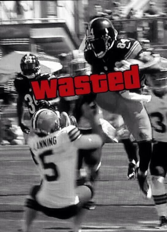 Antonio Brown Dropkick