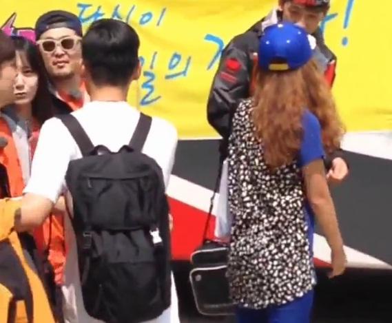 Krystal Jung - Jung Soo Jung España: Krystal y Rain grabando Running ...