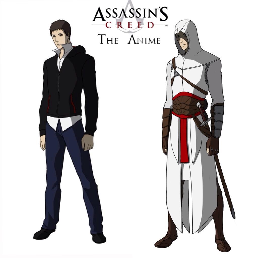 Anime Assassins Creed Altair