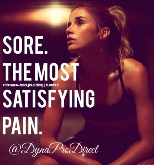 DynaPro Direct on Twitter: "Sore. The most satisfying pain!! #TrainHard http://t.co/7buCNLncj5"