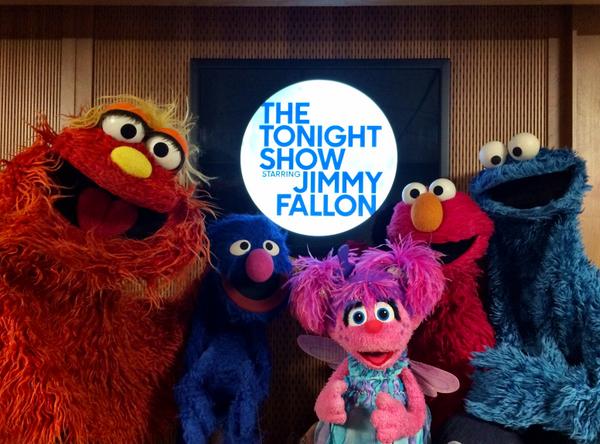 TV Alert: Sesame Street Muppets on The Tonight Show with Jimmy Fallon ...