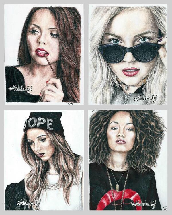 Little Mix Drawing