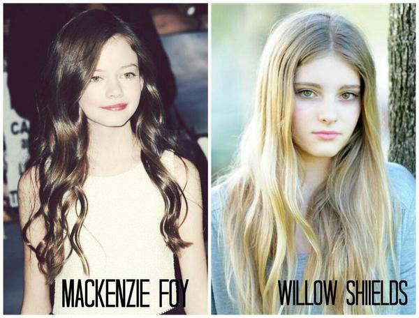 Willow Shields And Mackenzie Foy