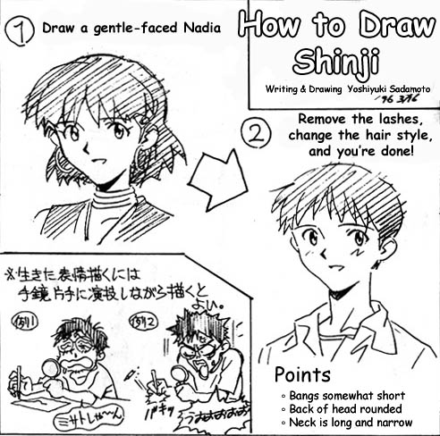 Just realized Maya looks a lot like Shinji : r/evangelion