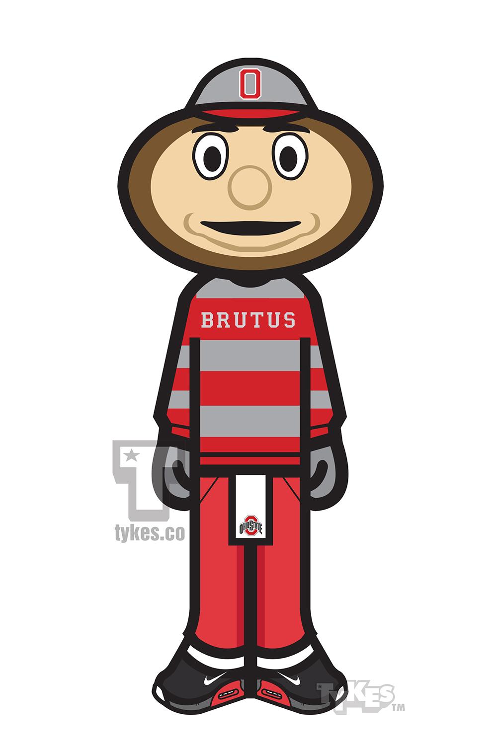 Brutus Buckeye Cartoon