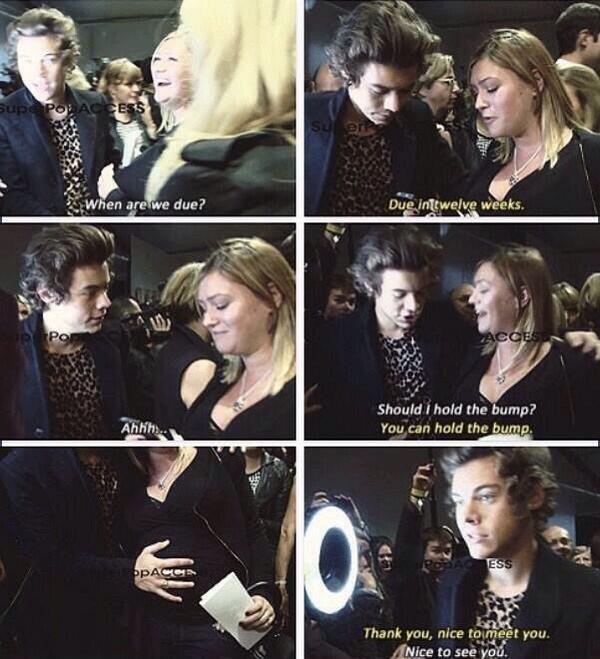 One Direction Imagines Pregnant Harry