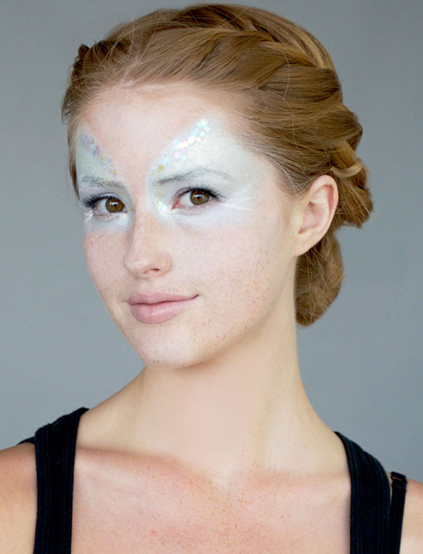 Ice Princess Halloween Makeup