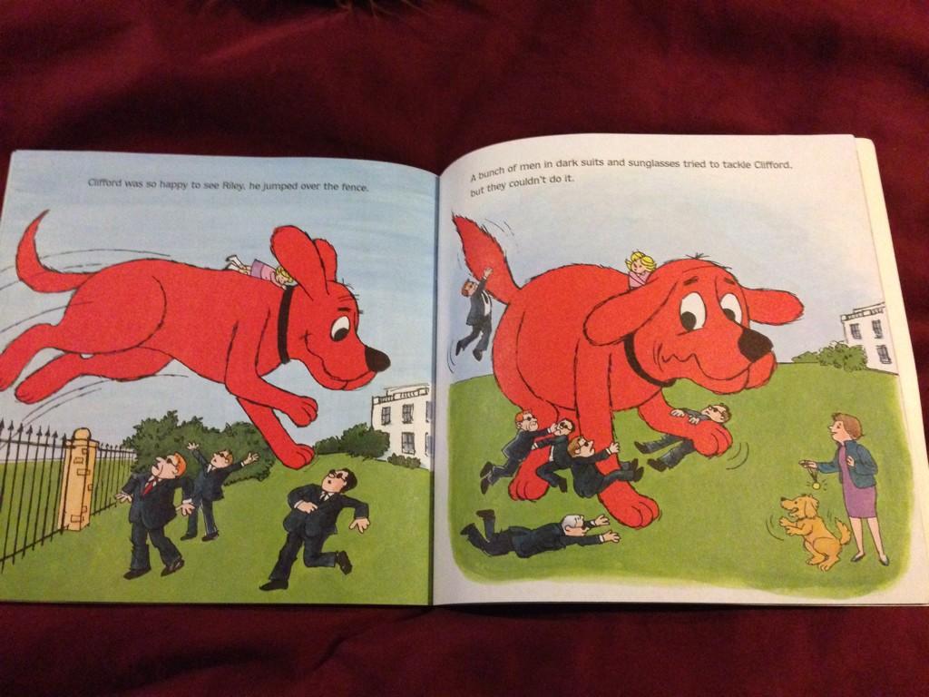 Jacques Arsenault on Twitter: "Who knew that "Clifford Goes to ...