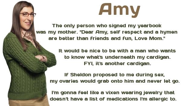 Big Bang Theory Amy Quotes