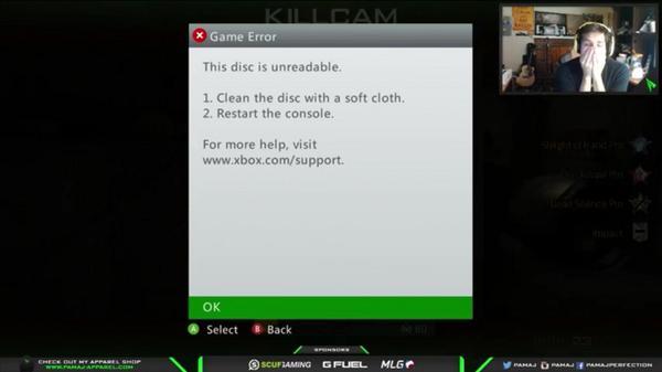 Xbox Unreadable Disc Error