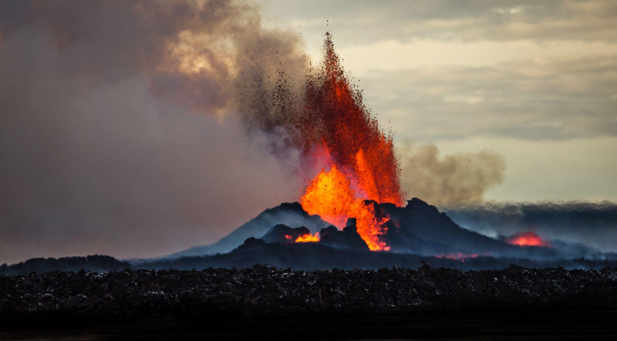 Mount St Helens Eruption Lava